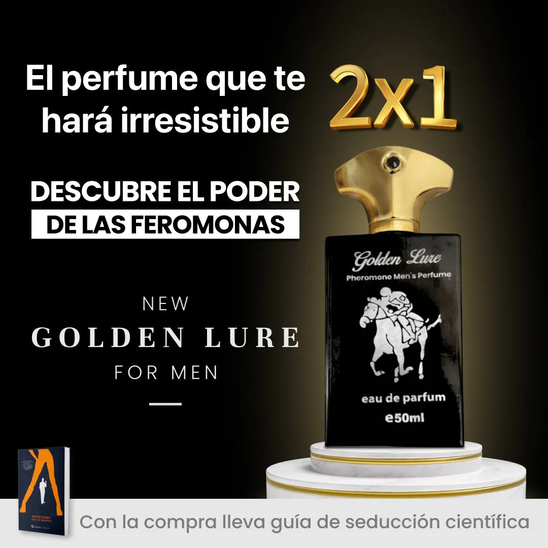 Golden Lure® con Feromonas + Guía Exclusiva de Seducción GRATIS – Zentu Home